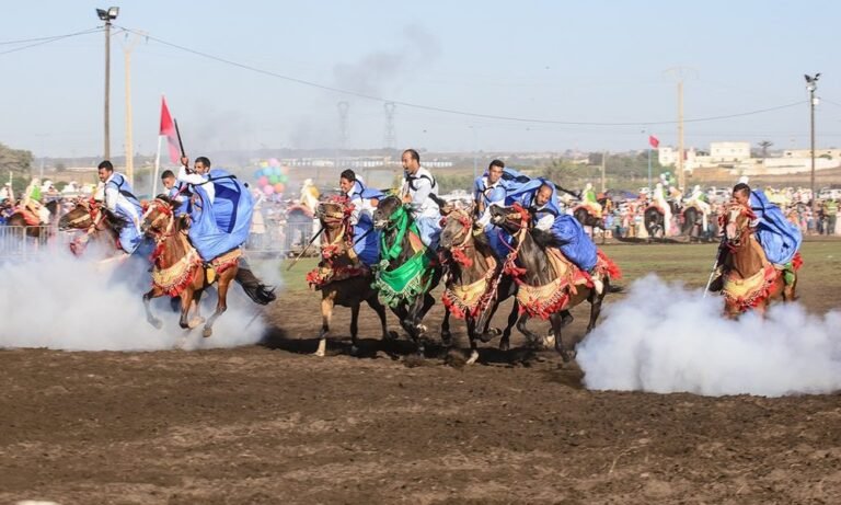 Tbourida in Morocco | Traditional Fantasia Horse Show